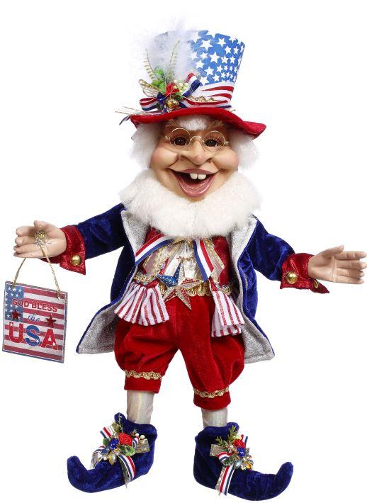 God Bless The USA Elf, Medium - 19.5 Inches, 51-63814, FREE SHIPPING ...