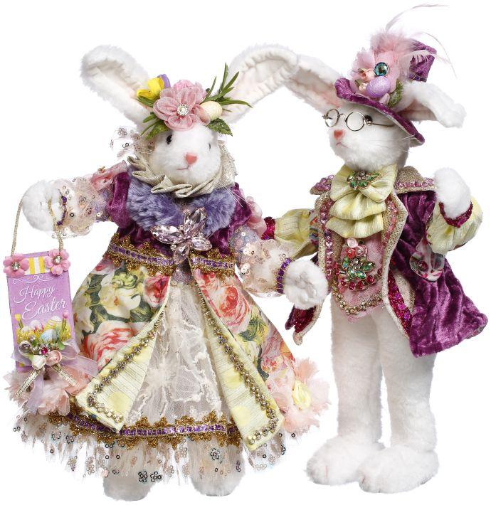 Mr & Mrs Peter Rabbit, Small, Assortment of 2 - 12-13 Inches, 51-63886 ...