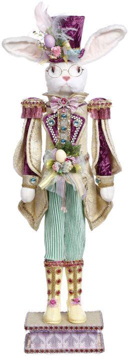 Rabbit Nutcracker Green, Medium - 36 Inches, 51-63910 Free Shipping ...